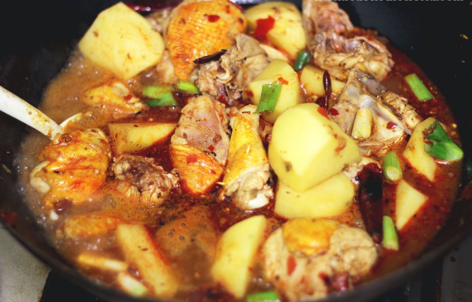 Xinjiang Big Plate Chicken 新疆大盘鸡 Xīn Jiāng Dà Pán Jī | The Hutong